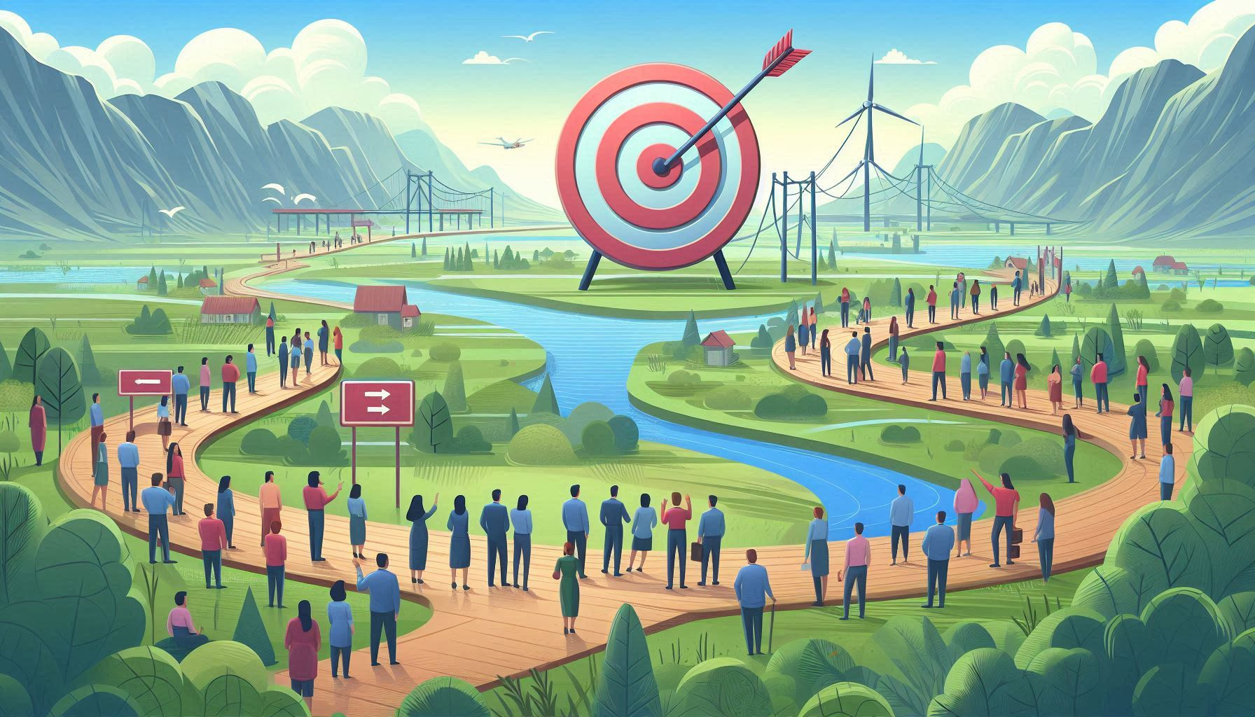 Was ist ein Dialogbild, Prozessbild, Wertebild, Big Picture, Zielbild, Leitbild, Visionsbild ...